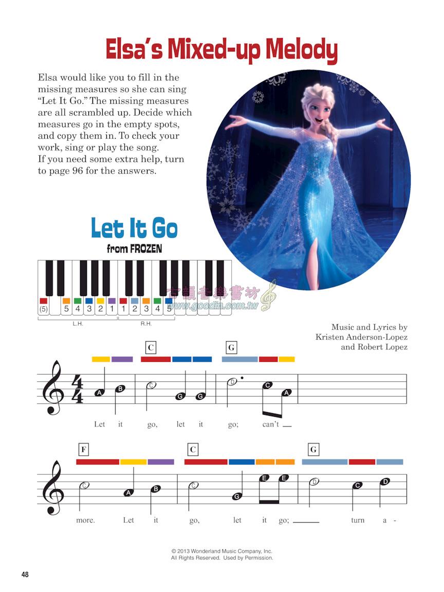 古韻社 GoodinMusik【Disney Music Activity Book - HL00248769 - 9781540004253】