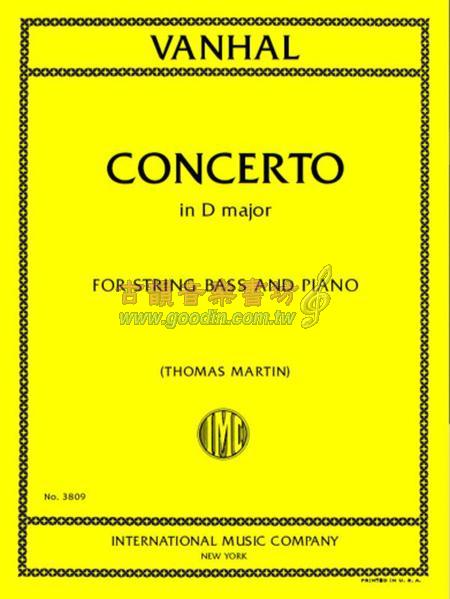古韻社 GoodinMusik【*Vanhal Concerto in D Major for String Bass and Piano ...
