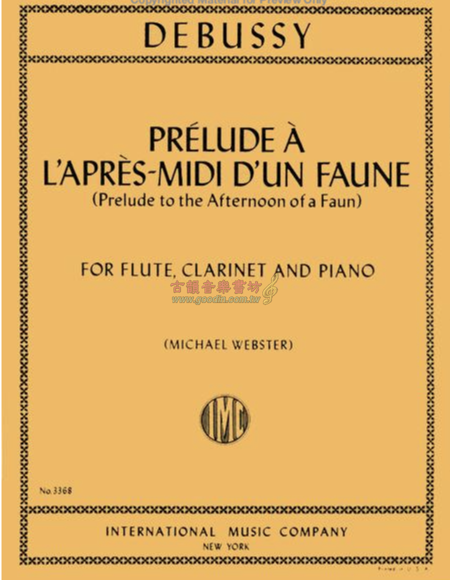 古韻社 GoodinMusik【Debussy Prelude à l'après-midi d'un faune (Prelude to ...